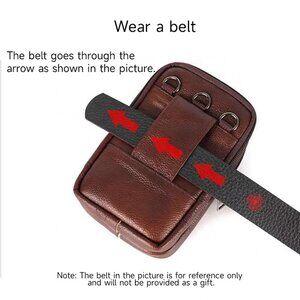 vigor | Bags | Crossbody Bag First Layer Vintage Waist Pack Perfect For ...